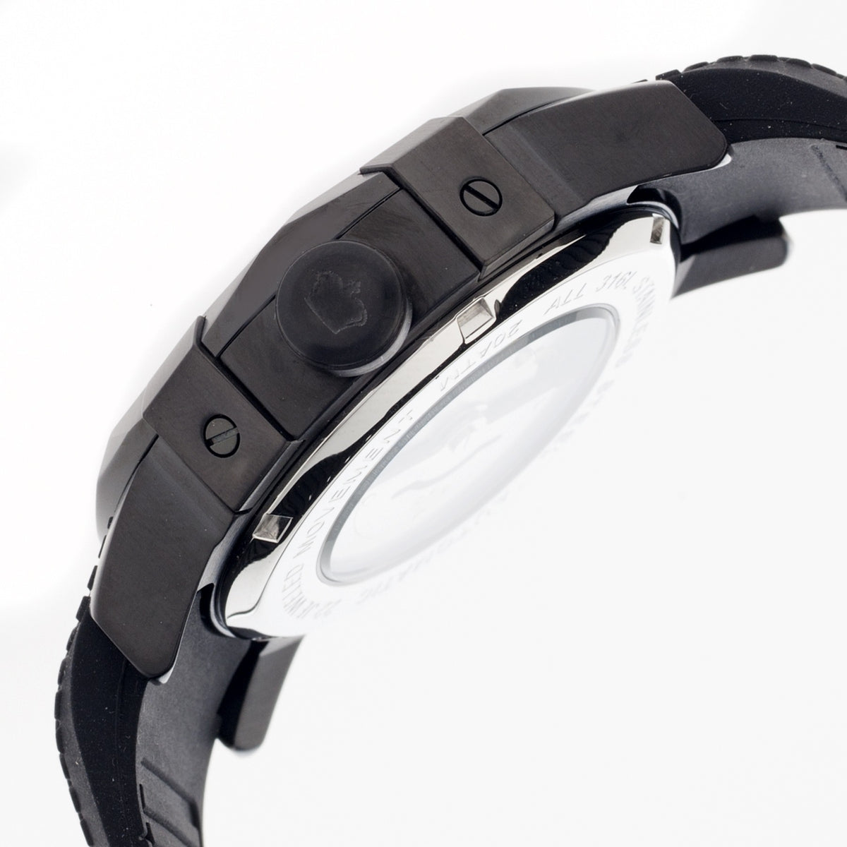 Reign Tudor Men's Watch Black Band Black Case REIRN1206 – Reign Watches